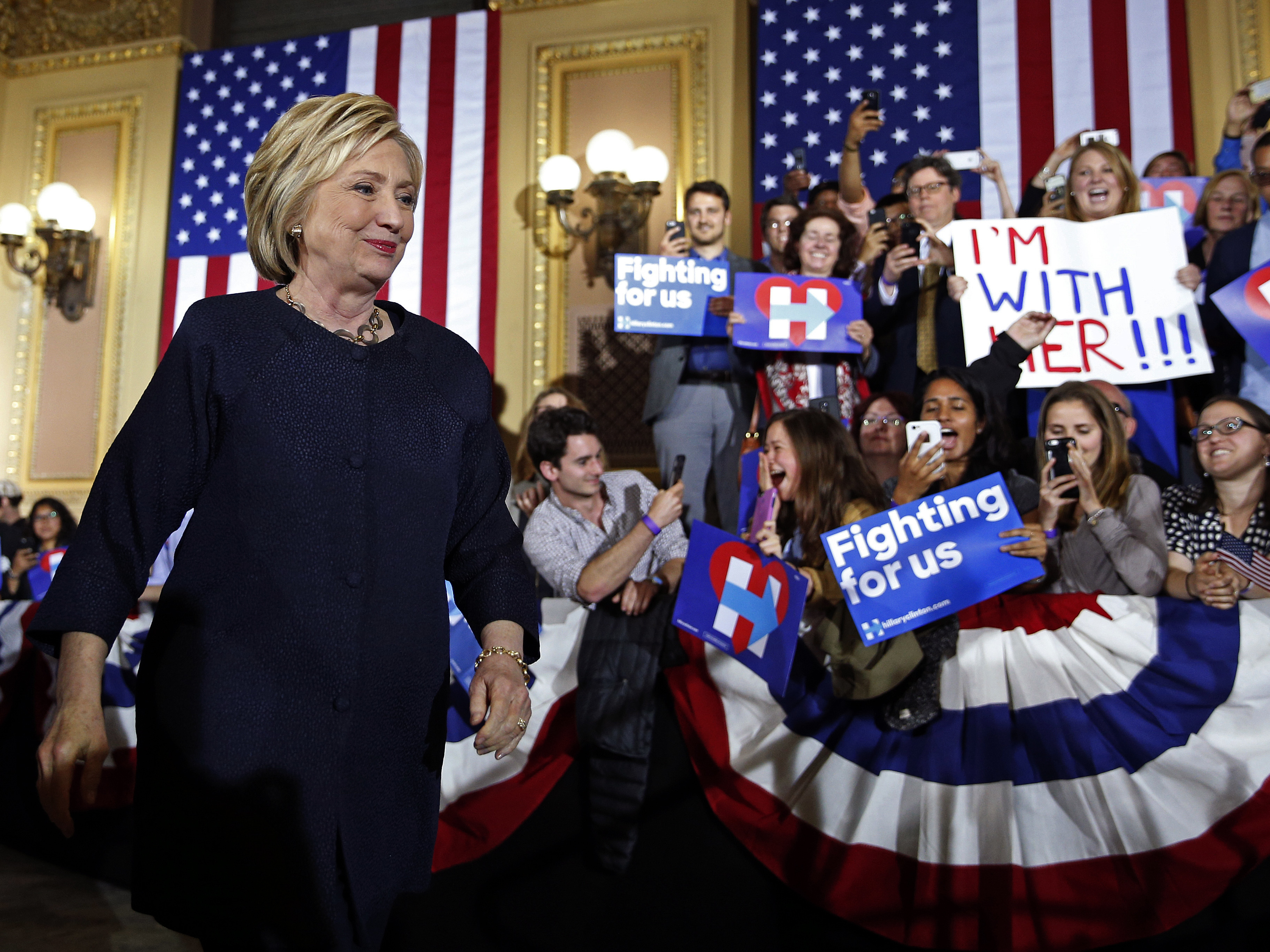 Entering Final Primary Stretch, Clinton And Sanders Fight For A ...