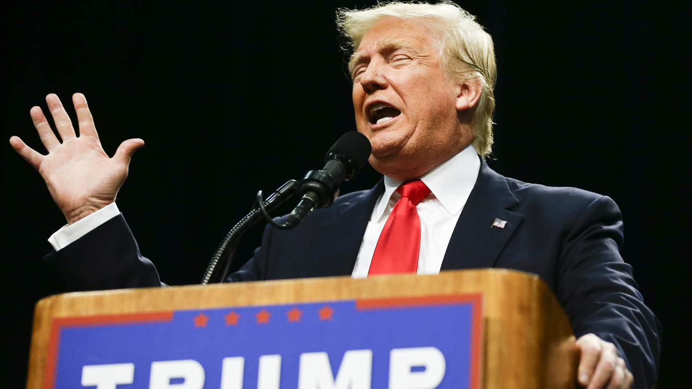 Trump Presses Case That 'Mexican' Judge Curiel Is Biased Against Him : NPR