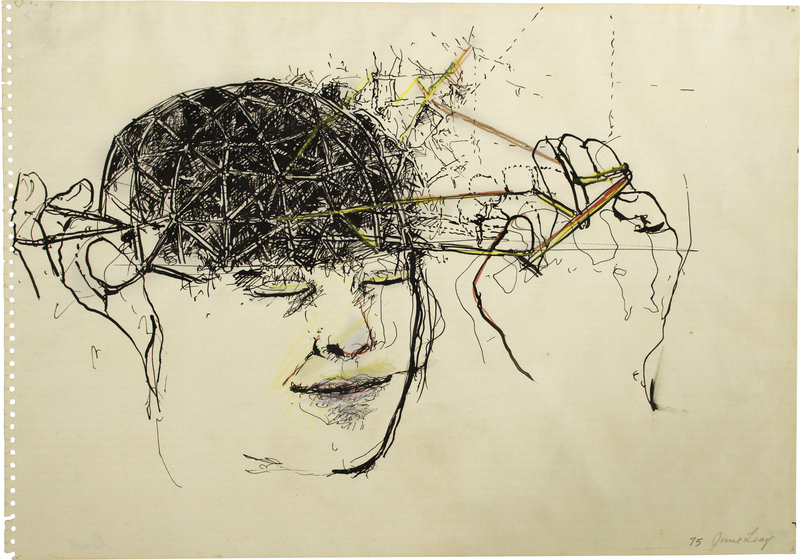 Artist June Leaf, Still Moving Fast At 86 : NPR