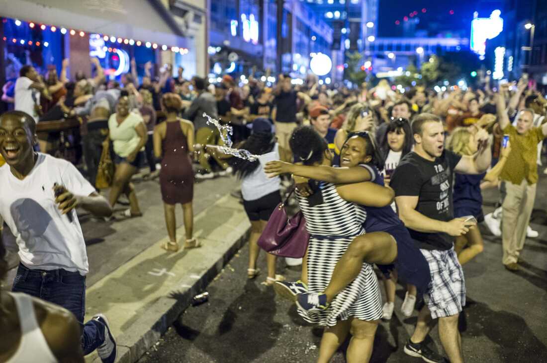 PHOTOS: Cleveland Rejoices After First Major Sports Title In A Half ...