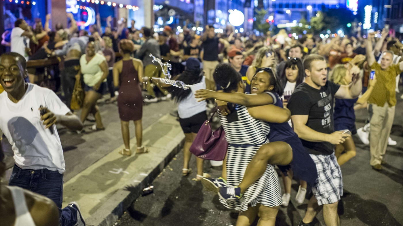 PHOTOS: Cleveland Rejoices After First Major Sports Title In A Half ...