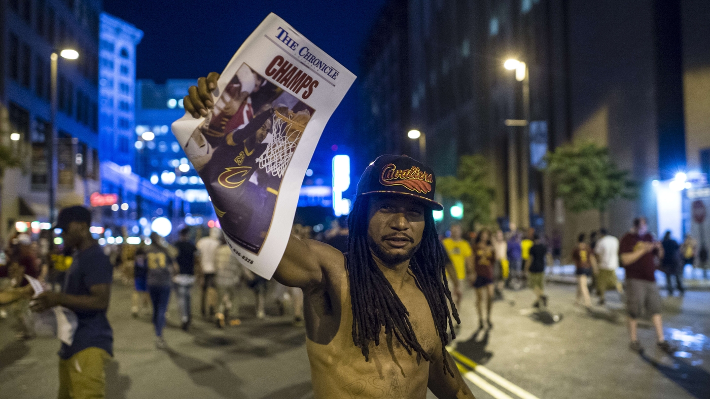 PHOTOS: Cleveland Rejoices After First Major Sports Title In A Half ...