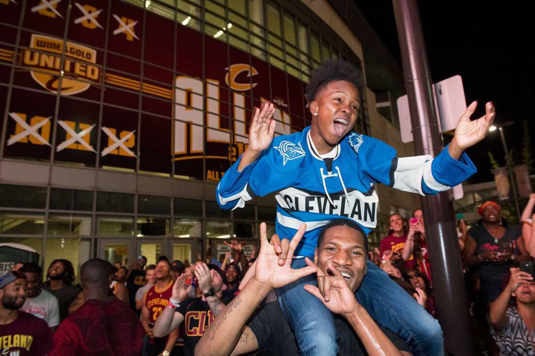 PHOTOS: Cleveland Rejoices After First Major Sports Title In A Half ...