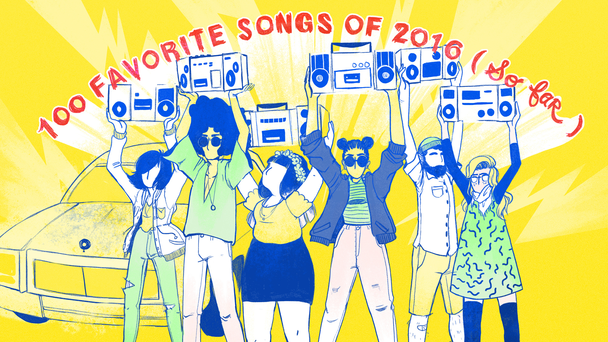 Stream NPR Music's 100 Favorite Songs Of 2016 (So Far) : NPR