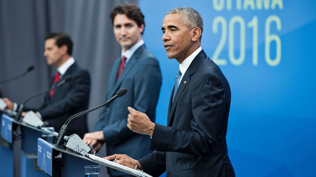Obama: Globalization Is 'Here' And 'Done' : NPR