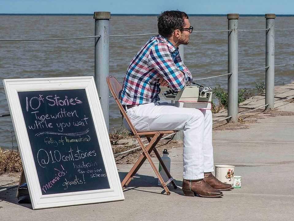 FOJBI Friday: Meet Karl Smith, The Typewriting Tale Teller : NPR