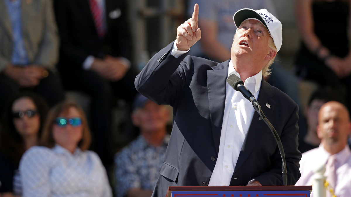 NPR Politics Lunchbox: 'Heebeejabis,' Trump's Tebow Helmet : NPR