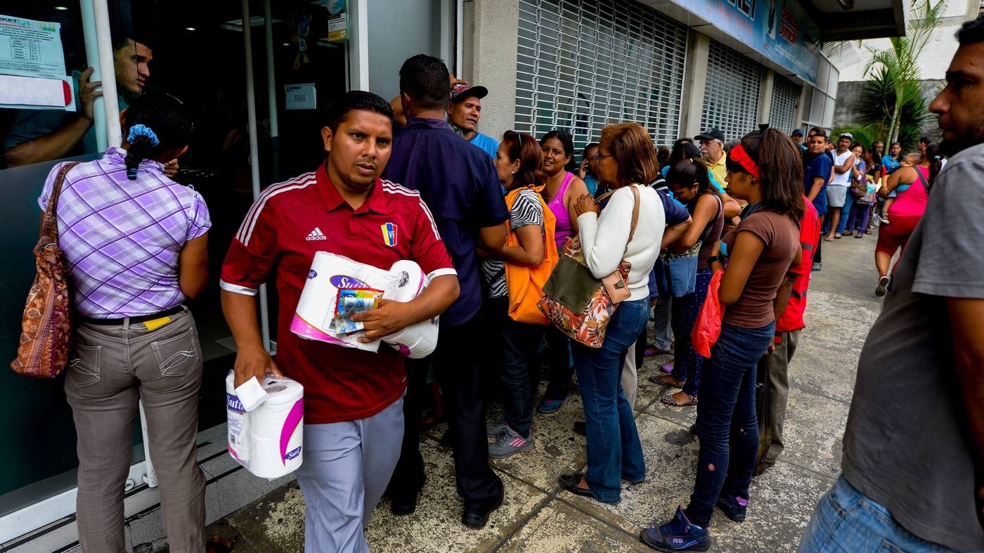 Venezuela's Economic Implosion Exacerbates Inequality : Parallels : NPR