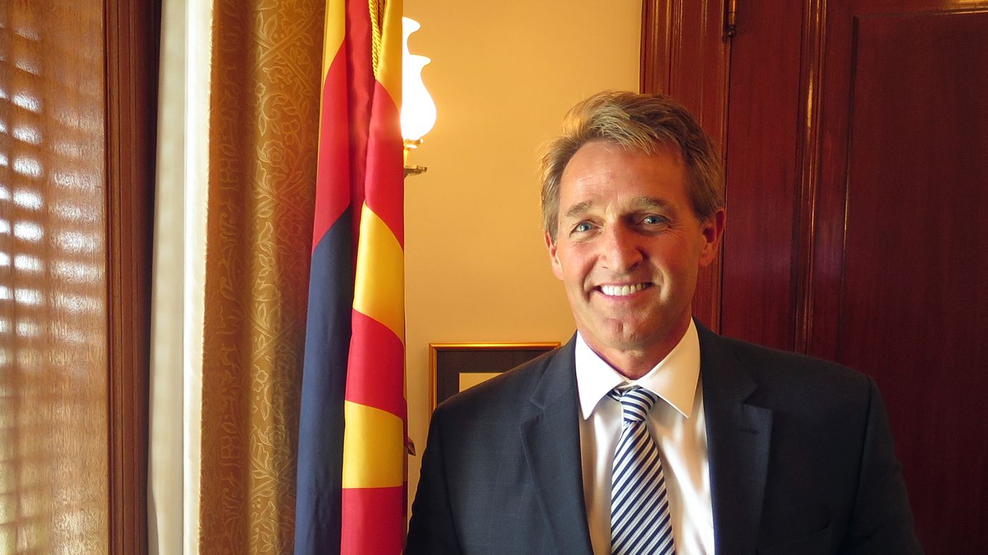 Sen. Flake Holds Off Endorsing Trump; Won't Go To GOP Convention : NPR