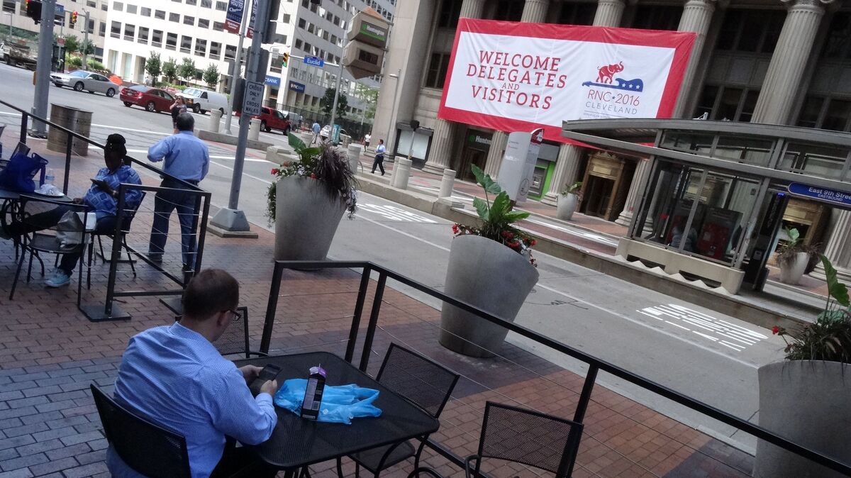 Cleveland Prepares To Welcome Donald Trump And RNC : NPR