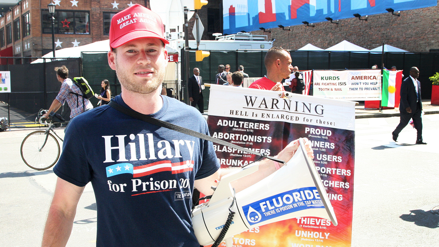 Why People At the RNC In Cleveland Say They'e Voting For Donald Trump : NPR