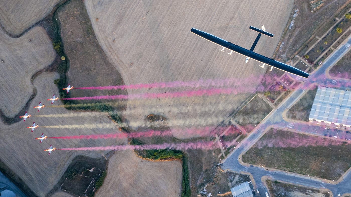 Sun-Powered Airplane Completes Historic Trip Around The World : The Two ...