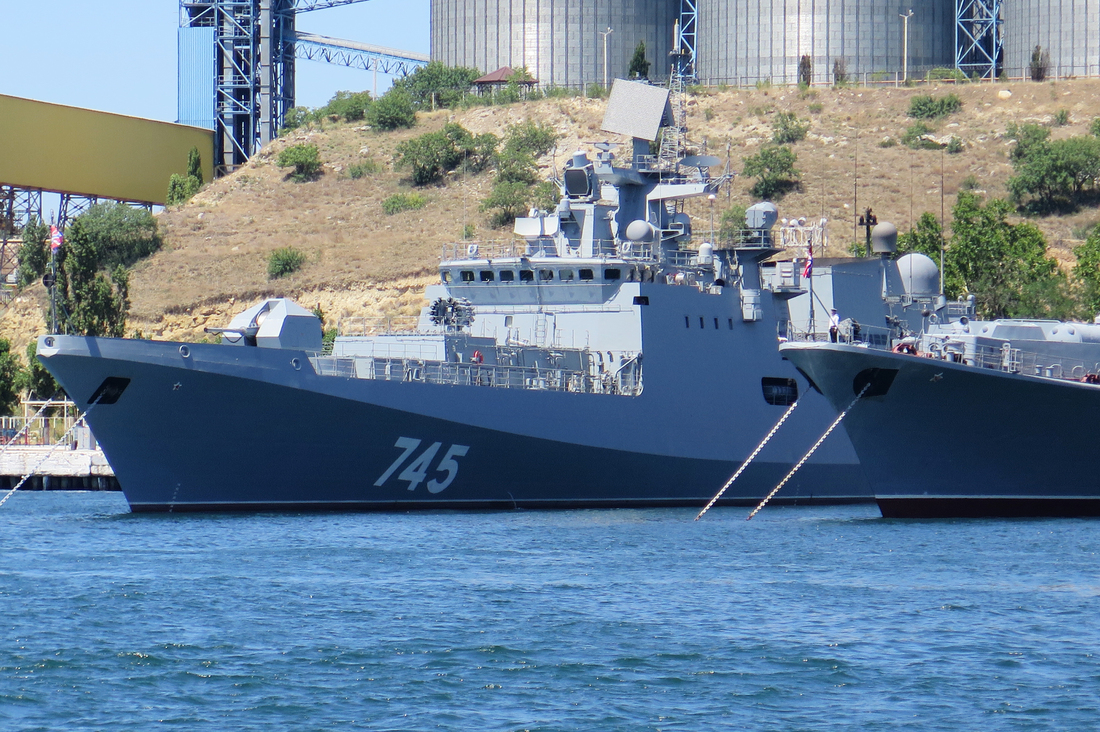 The View From A Russian Frigate In Crimea : Parallels : NPR