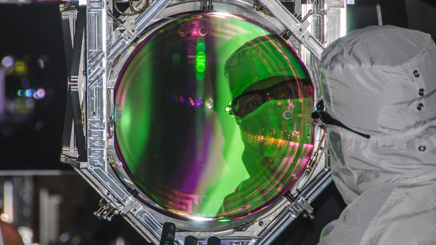 How To Catch The Biggest Wave In The Universe : NPR