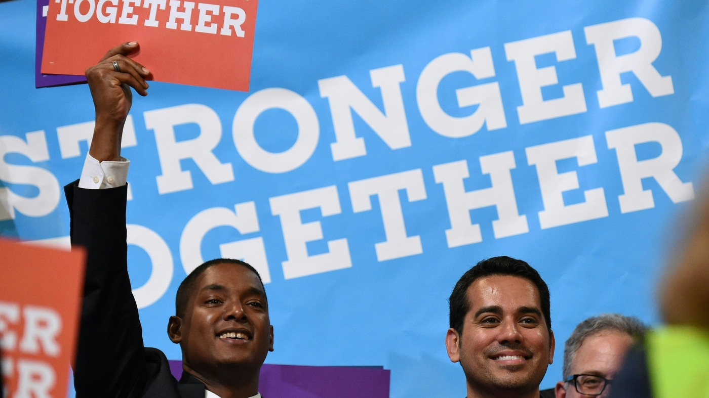 How The Clinton Campaign Settled On 'Stronger Together' As Its Slogan : NPR