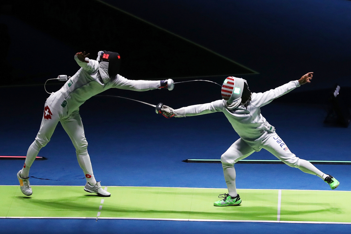 After Years Of Sweat, Fencer Jason Pryor Makes His Olympic Debut : The ...