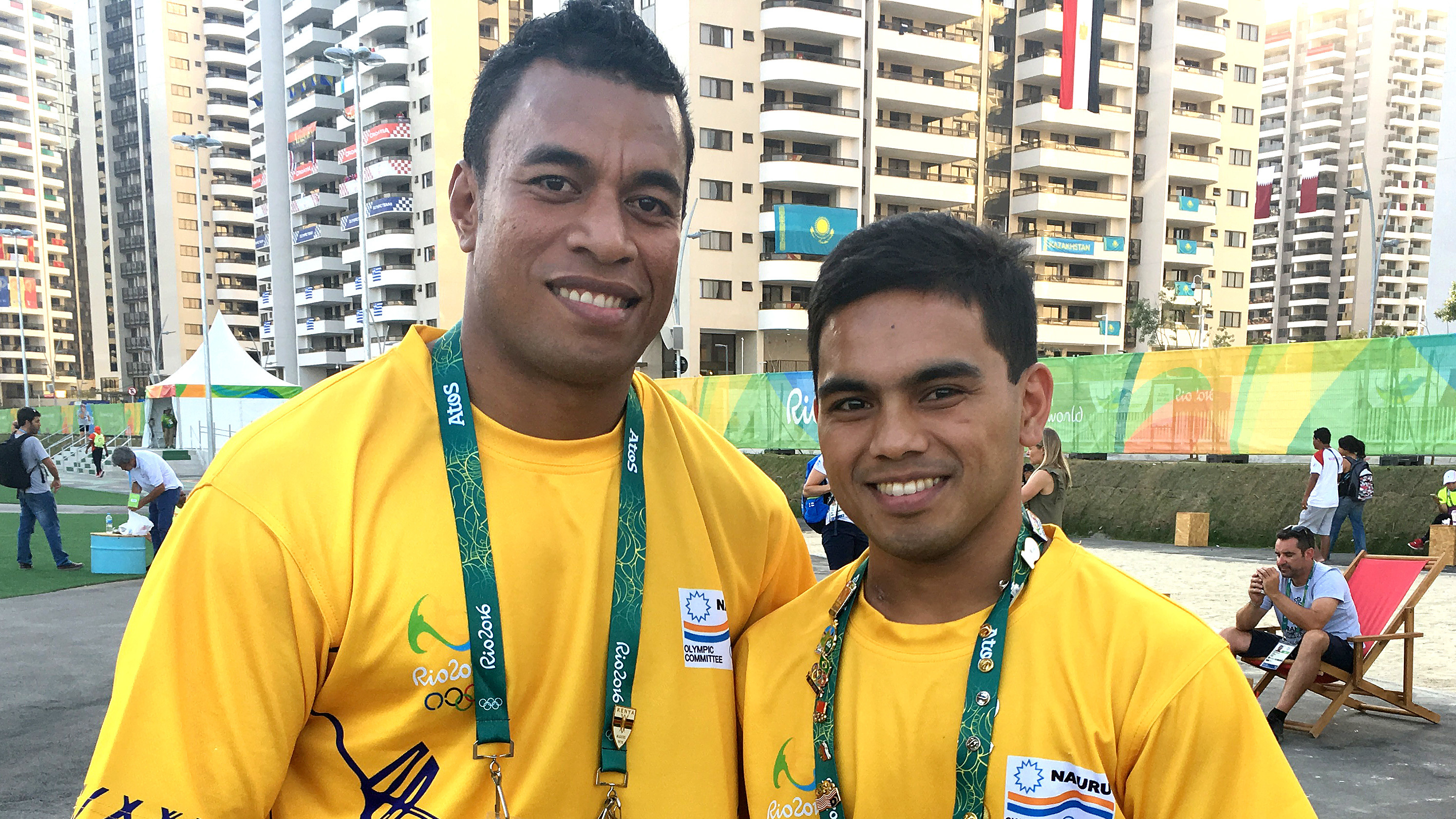 Nauru's Olympic Team Is An Army Of Two : The Torch : NPR