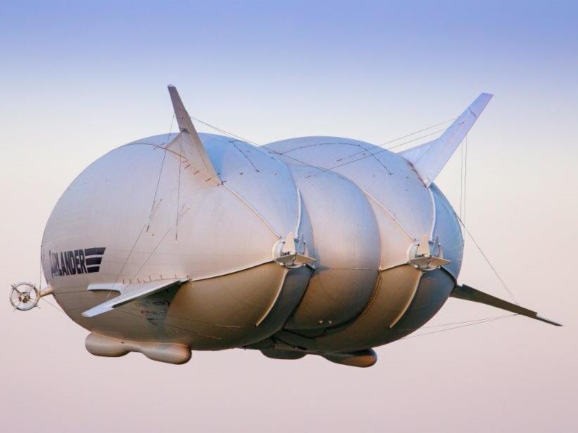 'Flying Bum' Airship Takes Flight In England : The Two-Way : NPR