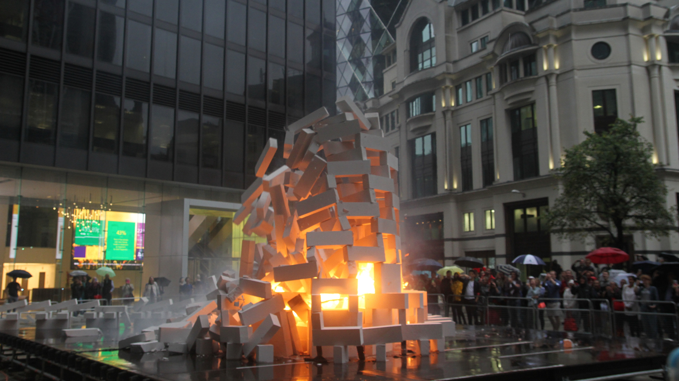 Great Fire Of London Remembered On 350th Anniversary : The Two-Way : NPR