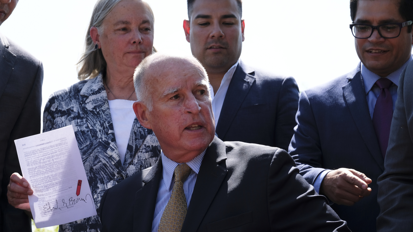 Jerry Brown Autograph