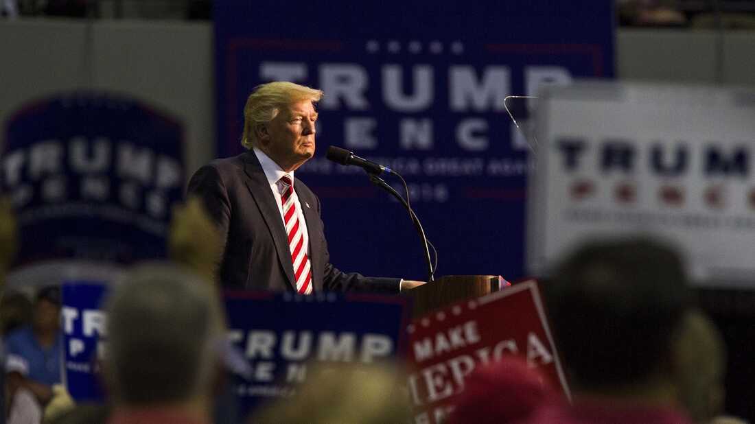 Trump's Latest Campaign Weapon: The Mirror : NPR