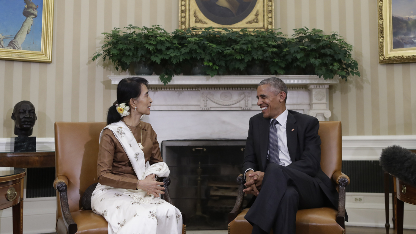 Obama Says U.S. Is Prepared To Lift Sanctions Against Myanmar : The Two ...