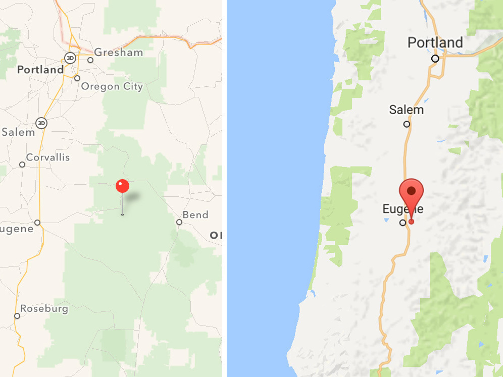 Where Did National Forests Go? Green Spaces Disappear From Google Maps ...