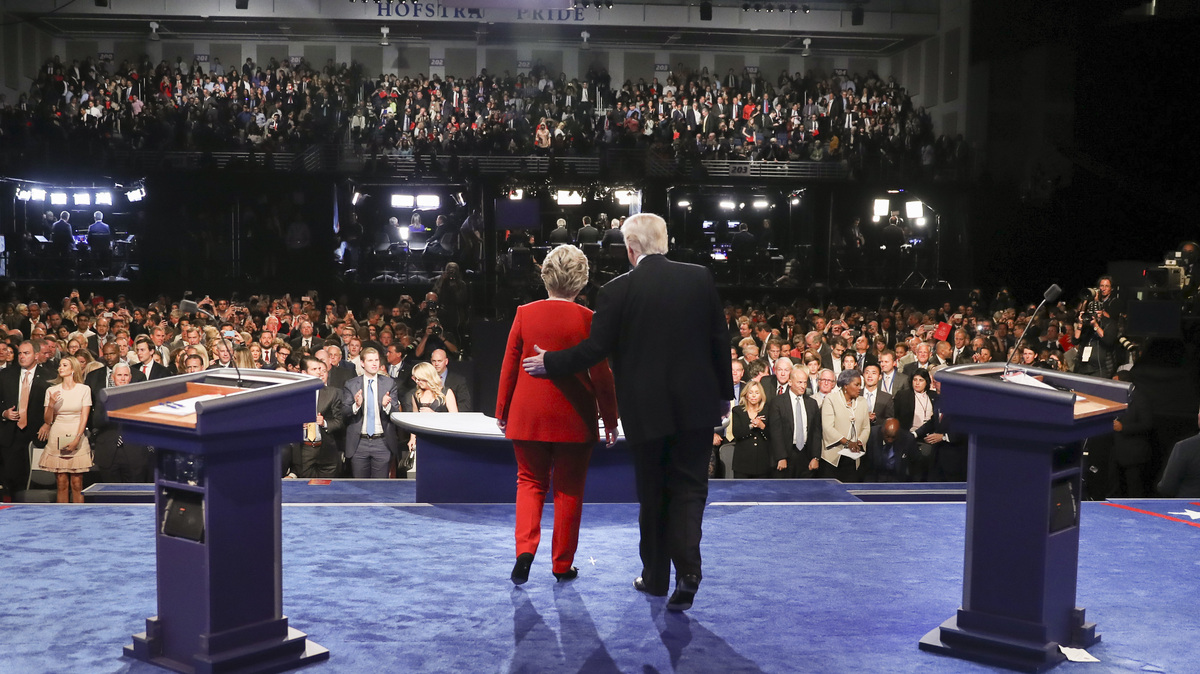 Across The Country, Fascination And Indifference On Debate Night : The ...