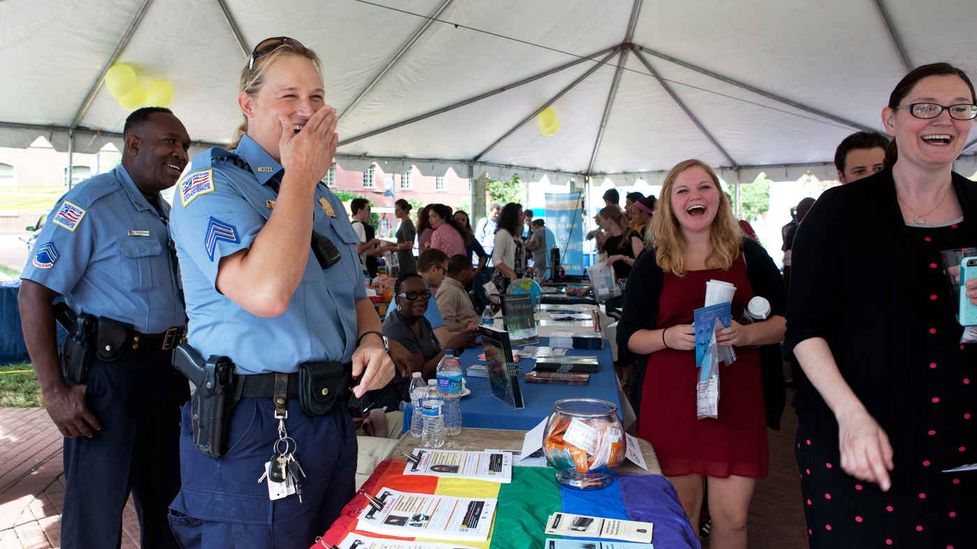 For D.C.'s LGBT Community, A Police Liaison Who Can Relate : NPR