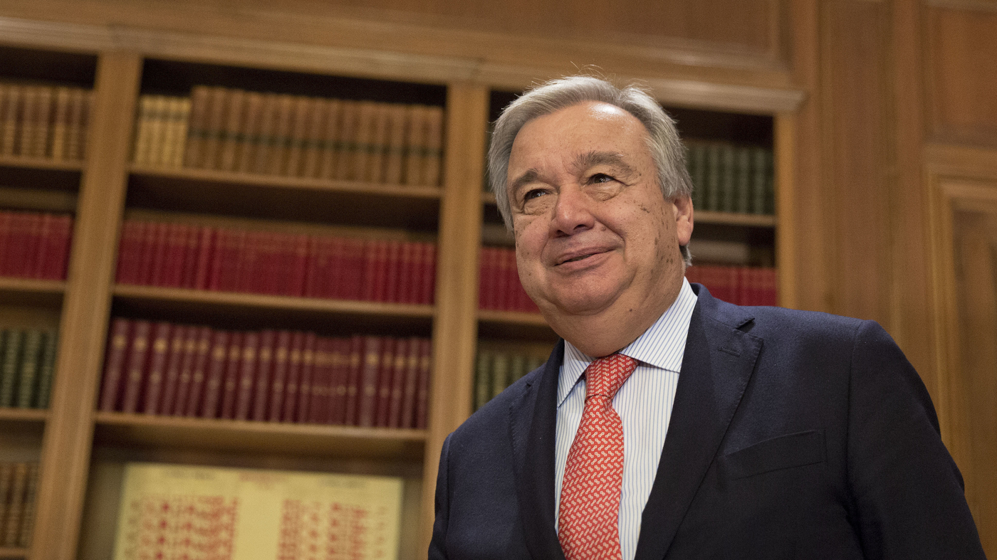 Meet The Man Tapped To Become The Next U.N. Secretary-General : The Two ...