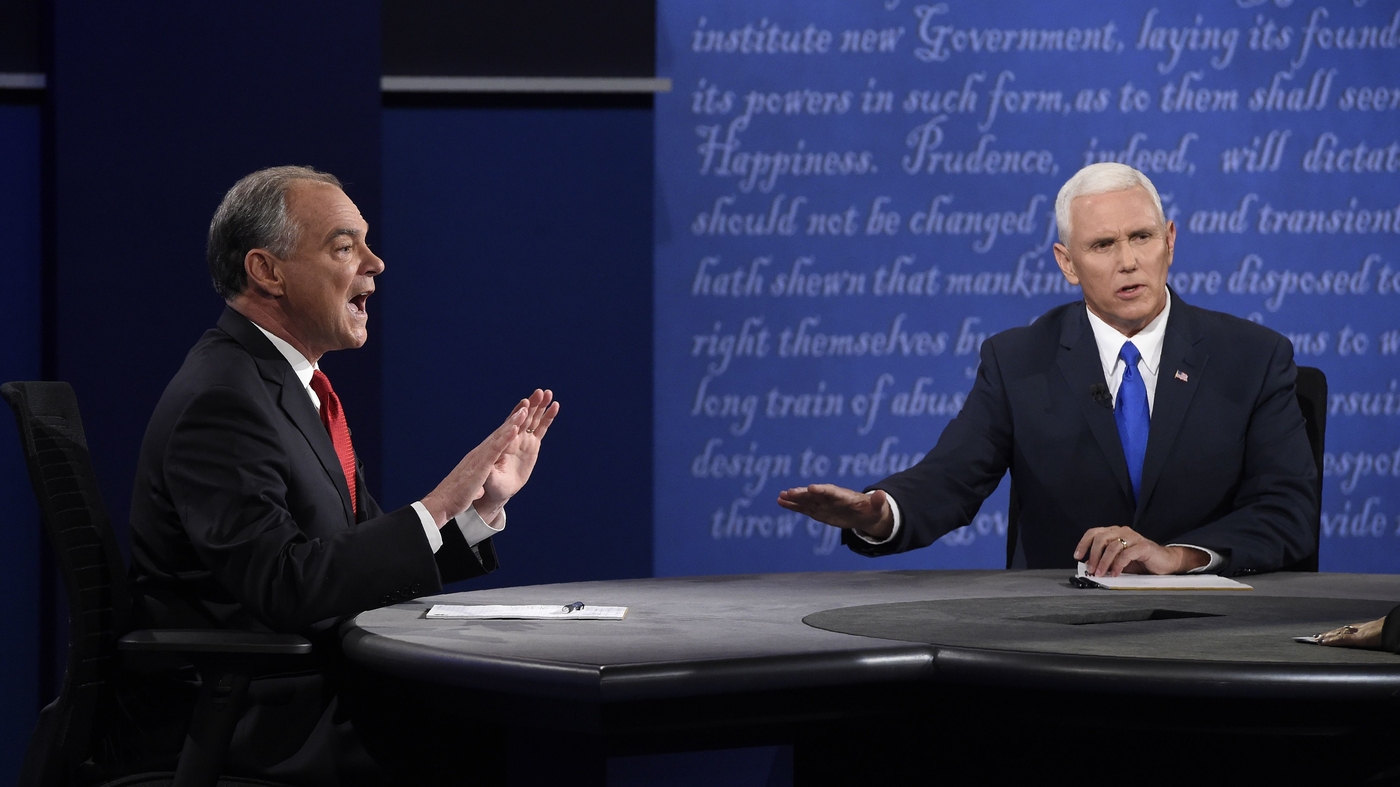 Vice Presidential Debate: 5 Top Moments To Watch : NPR