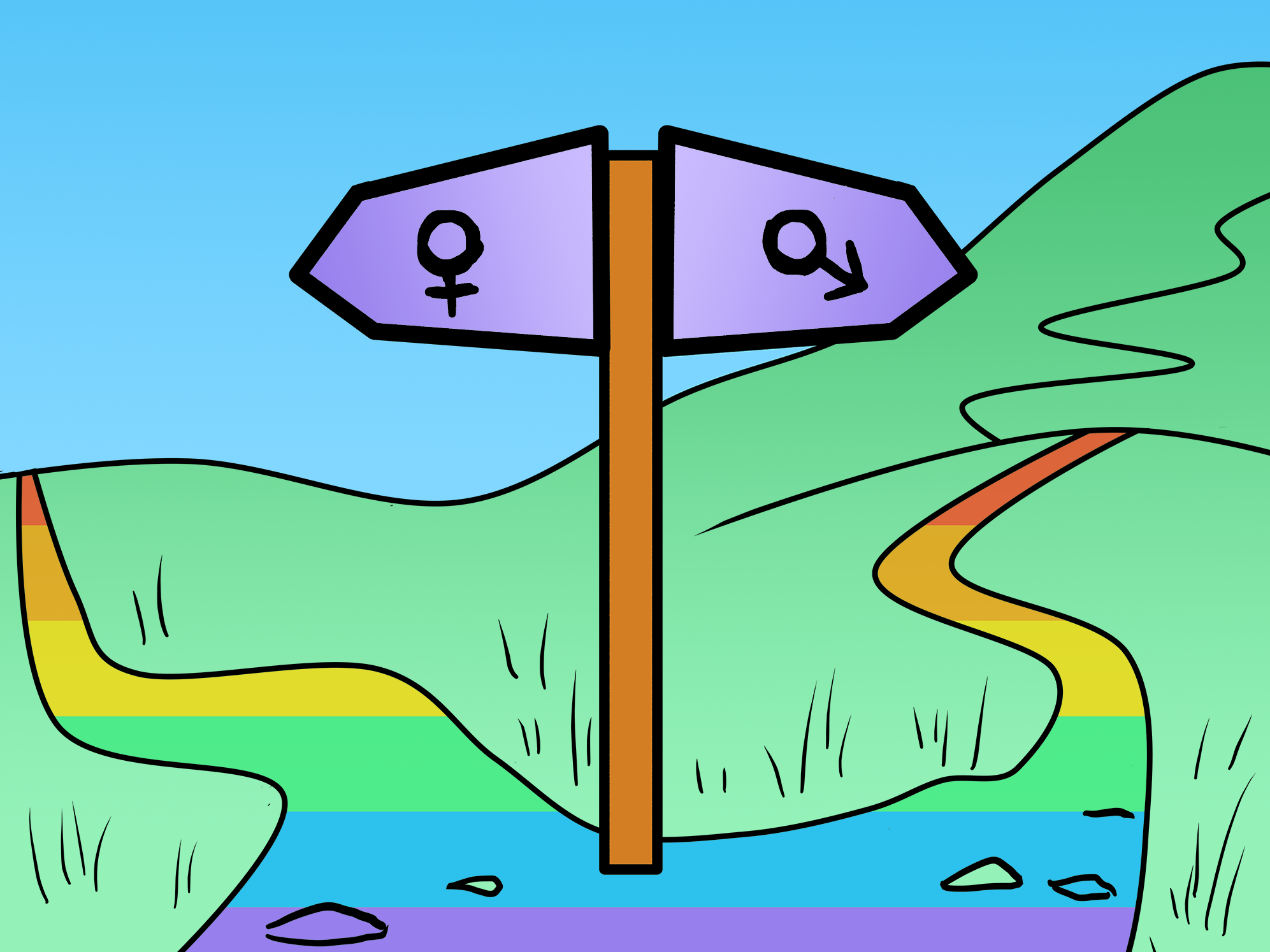 I'm Just Drawn This Way: Teen Finds Gender Identity Through Art | NCPR News