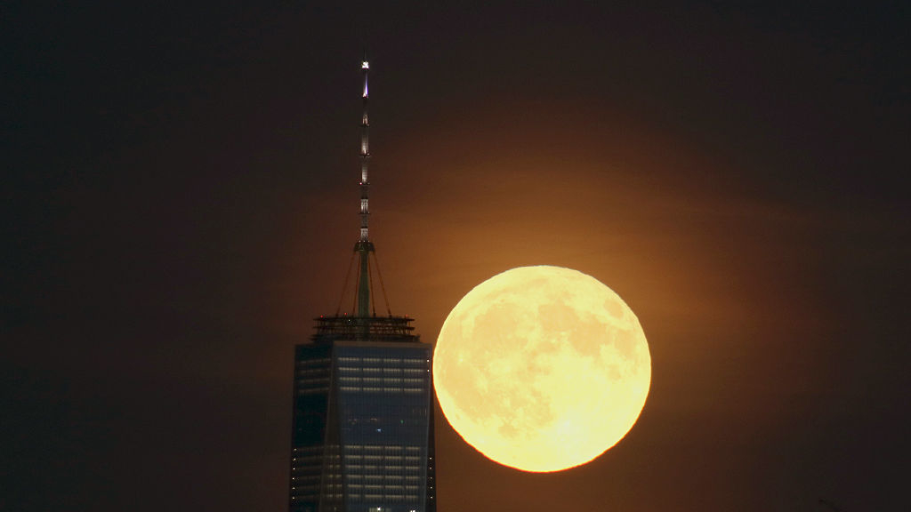 Hunter's Supermoon Takes Center Stage In The October Night Sky : The ...