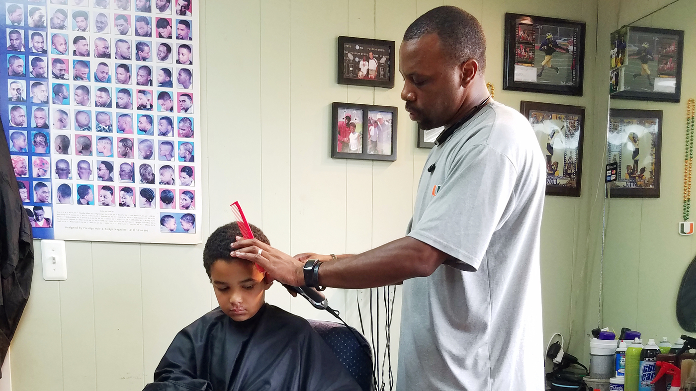 Checking Back In On The Barber Who Encourages Kids To Read : NPR Ed : NPR