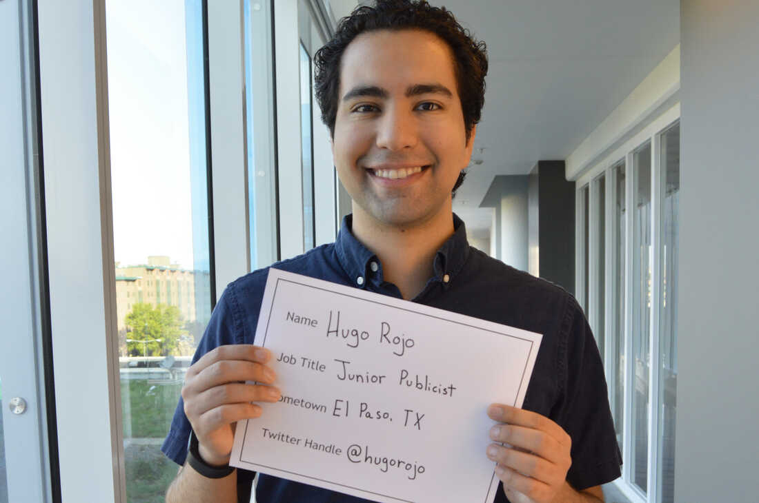 Faces Of NPR: Hugo Rojo : NPR Extra : NPR