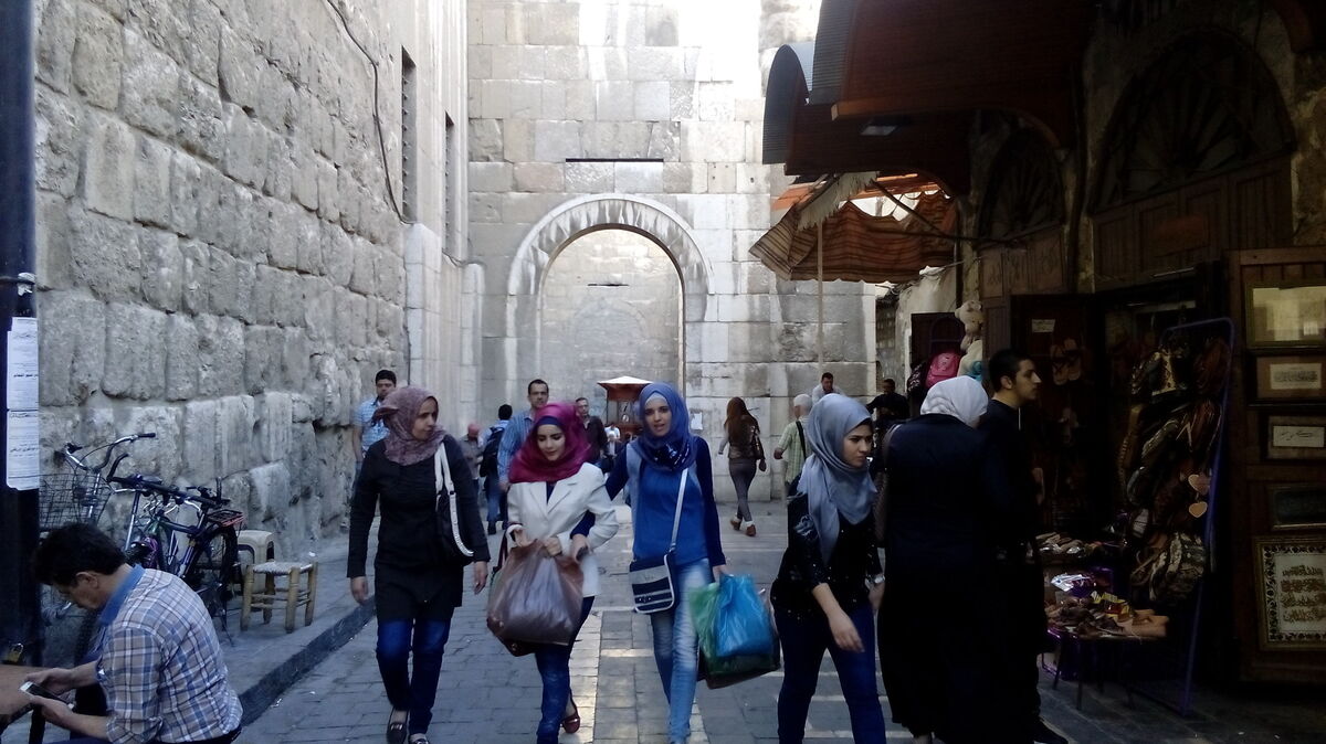 In An Ancient Damascus Bazaar, A Refuge From War : Parallels : NPR