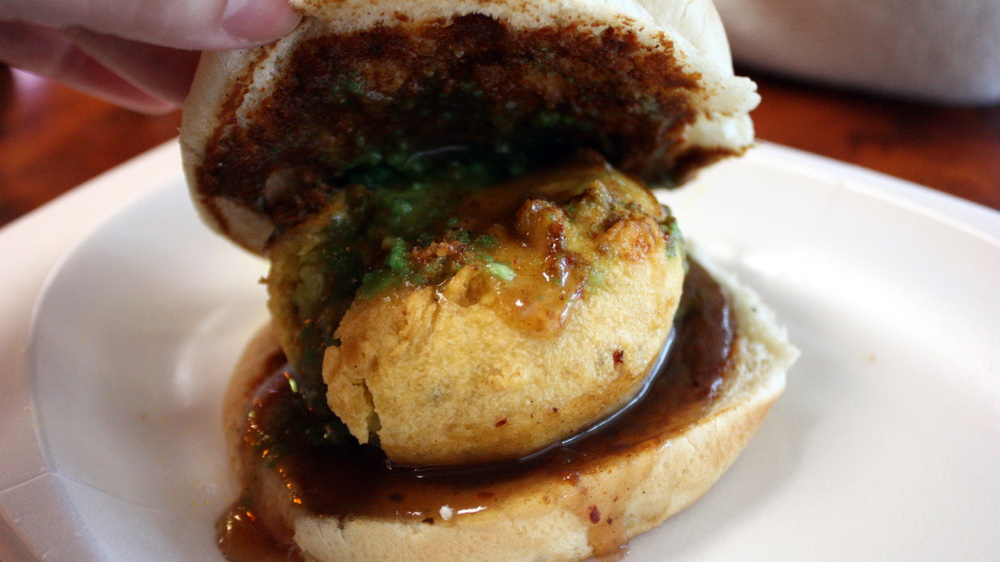 Meet Mumbai's Iconic Veggie Burger : The Salt : NPR