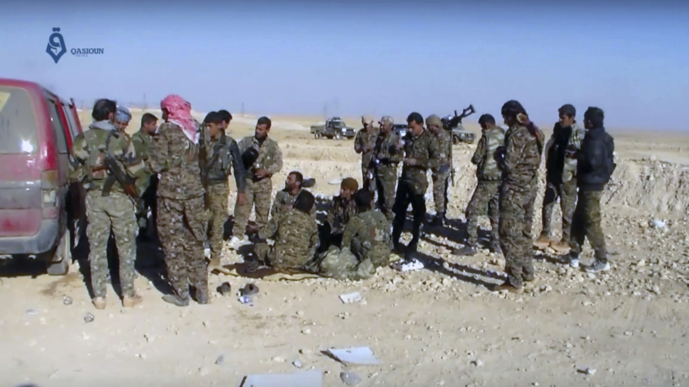 U.S.-Backed Fighters Push Forward In 2 Key Offensives Against ISIS ...