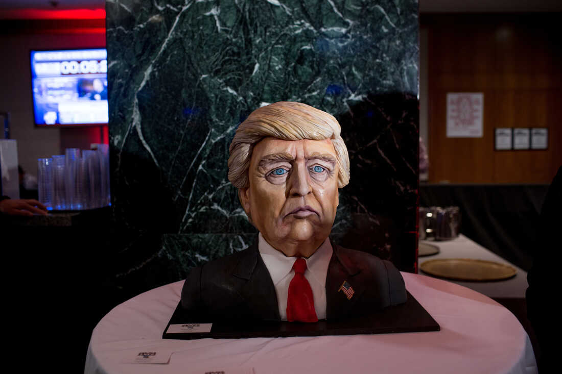 PHOTOS: An Emotional Night As Donald Trump Defeats Hillary Clinton : NPR