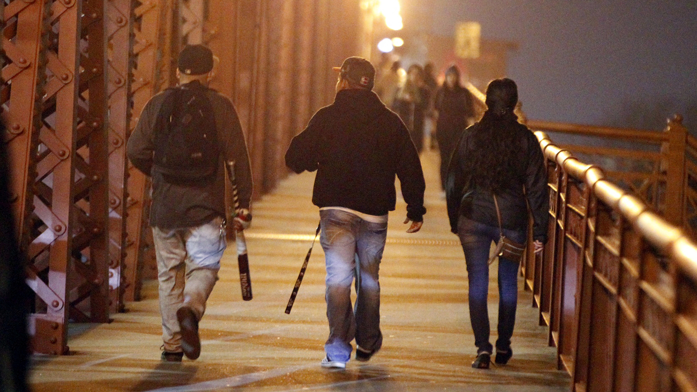 Anti-Trump Protest In Portland, Oregon, Declared A Riot : The Two-Way : NPR