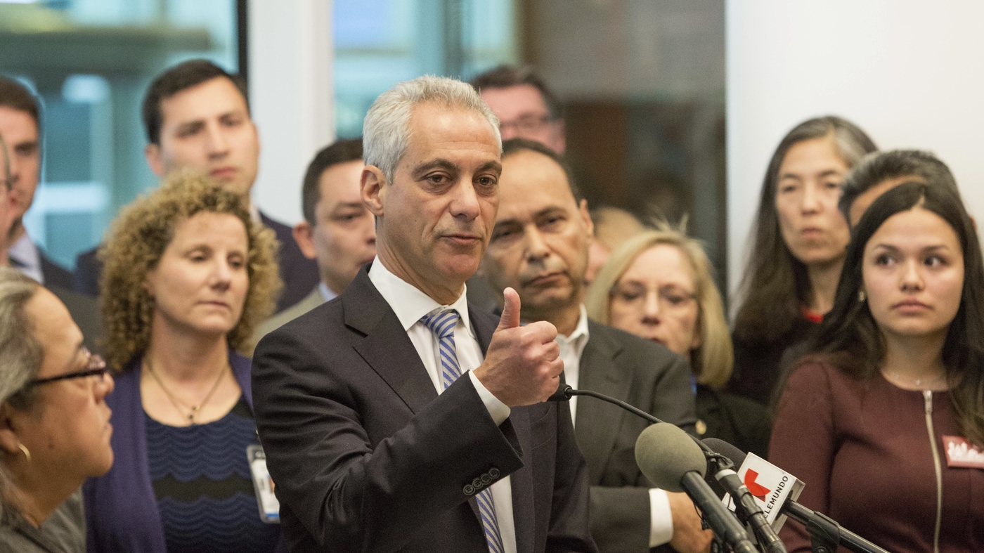 Mayor Rahm Emanuel: 'Chicago Always Will Be A Sanctuary City' : The Two ...