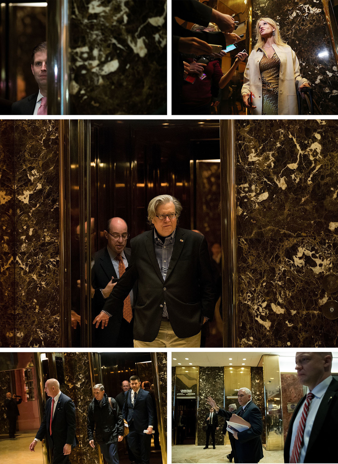 PHOTOS: The Scene At The Lobby Of Trump Tower : NPR