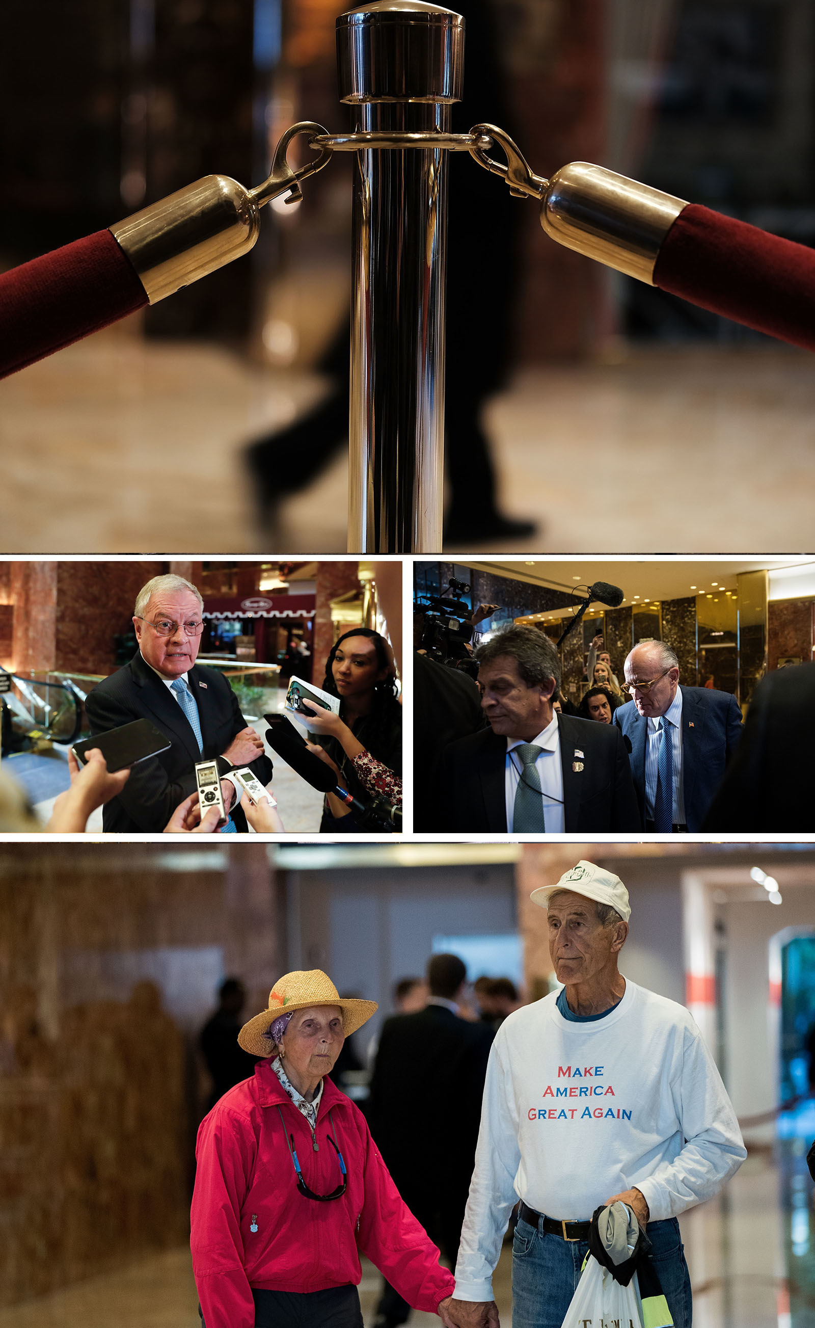 PHOTOS: The Scene At The Lobby Of Trump Tower | NCPR News
