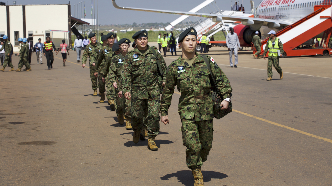 Japan Deploys Troops Authorized To Use Force For First Time In Almost ...