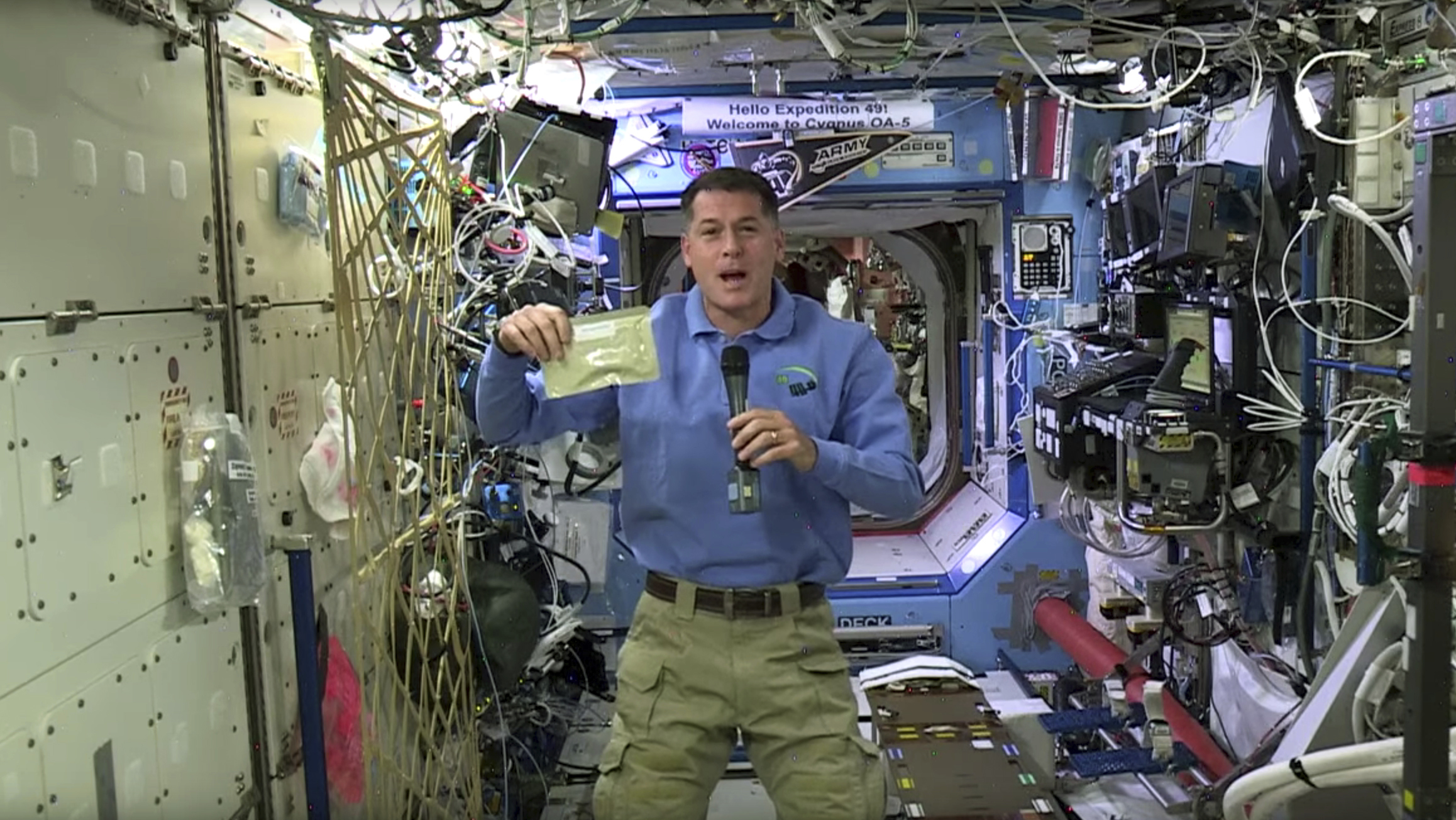 Here's How The International Space Station Is Celebrating Thanksgiving ...