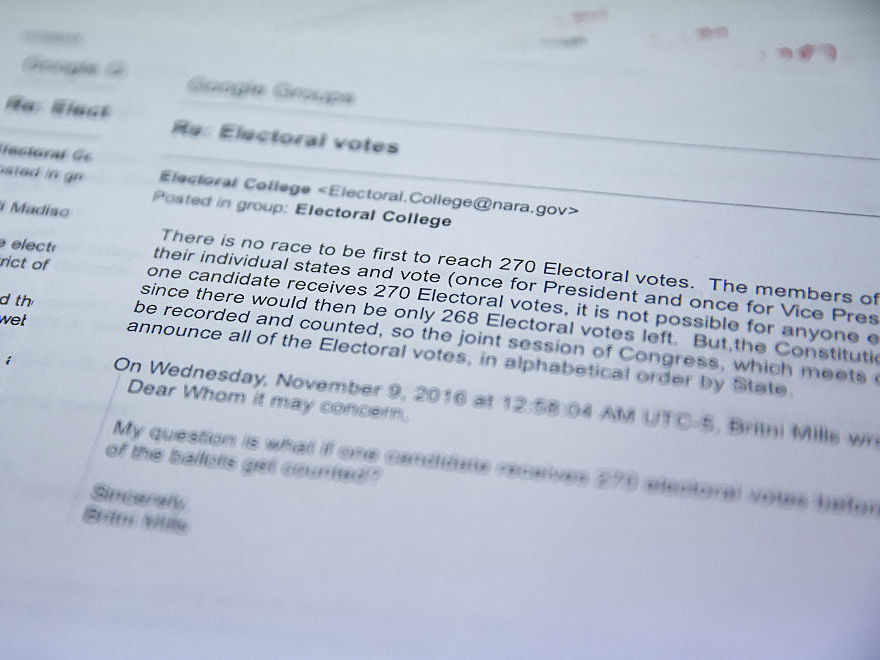 Trump's Election Calls Attention To Electoral College And Small Federal ...