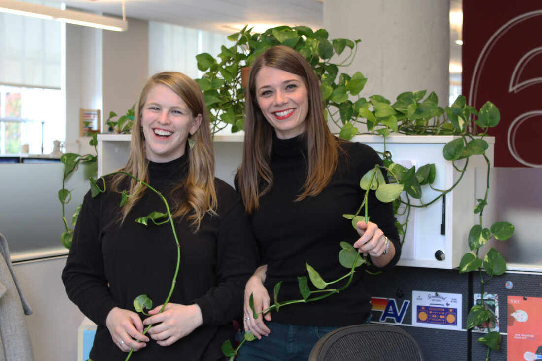 Faces Of NPR: Elissa Nadworny and Acacia Squires : NPR Extra : NPR