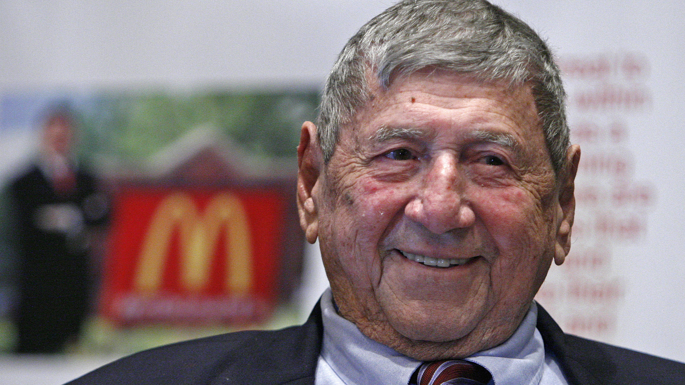 Creator Of McDonald's Big Mac Dies At 98 : The Two-Way : NPR
