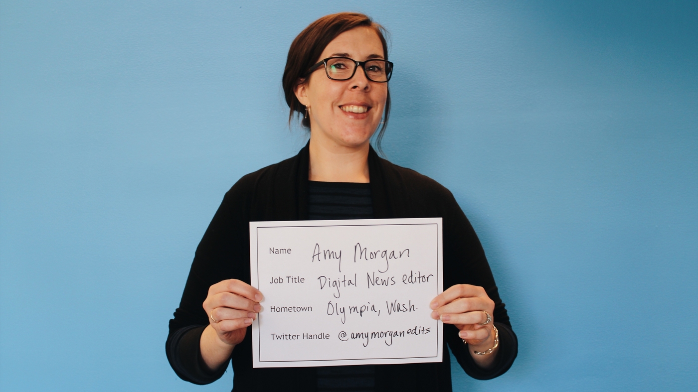 Faces Of NPR: Amy Morgan : NPR Extra : NPR