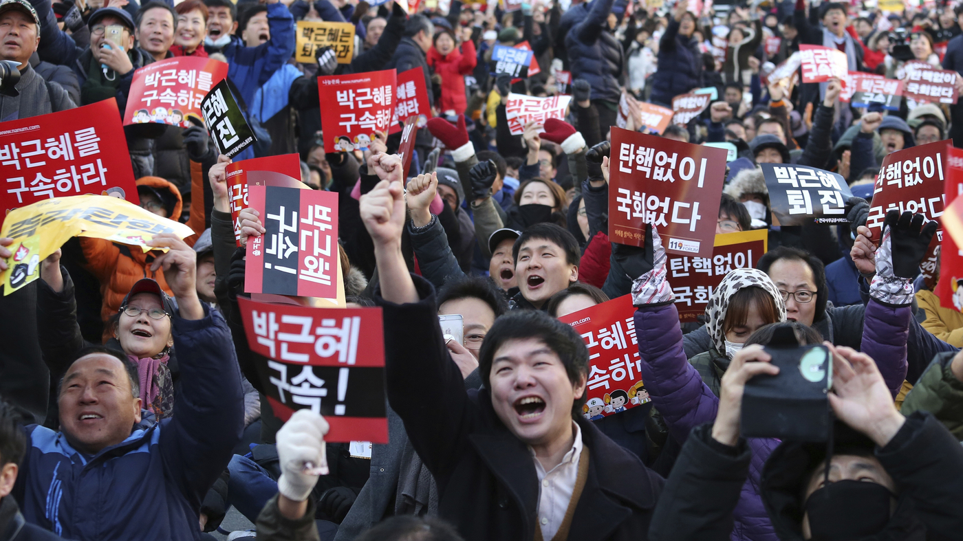 South Korean Lawmakers Vote Overwhelmingly To Impeach President The